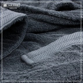 The One Towelling® Župan Organic - Antracit | L/XL