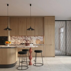 Sollux Lighting Závěsné svítidlo NOX 40 černé