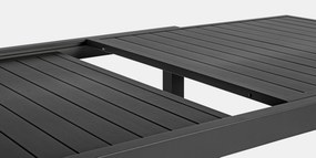 BIZZOTTO Rozkládací zahradní stůl HILDE 200x100 cm antracit 0662920
