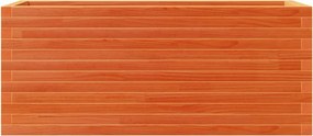 Zahradní truhlík voskově hnědý 110x40x46 cm masivní borovice 3282451