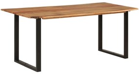 Jídelní stůl 180 x 90 x 76 cm masivní akáciové dřevo 286472