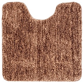 Tegatex Koupelnová předložka WC výkroj – Hnědá 50*50 cm