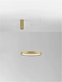 LED lustr Perrine 40 zlaté