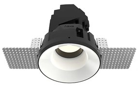 Bezrámečkové vestavné nastavitelné svítidlo Sense Round Trimless Black Průměr: 125 mm, Teplota chromatičnosti / Stmívání: 3000 Kelvinů /…