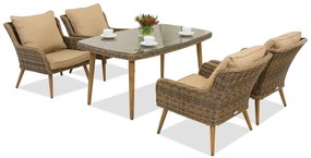 Zahradní nábytek Bilbao Premium 4 Garden Point hnědý