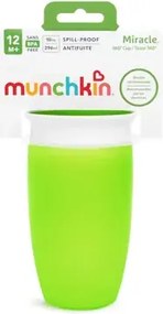 Munchkin - Juniorský netekoucí hrneček 360° 296 ml-zelený / od 6 měsíc
