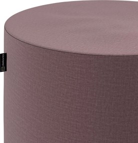 Sedák Barrel- válec pevný barva fialová látka sametová