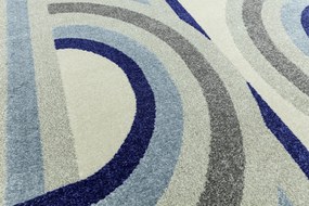 Tribeca Design Kusový koberec Dinamo Retro Blue Rozměry: 80x150 cm