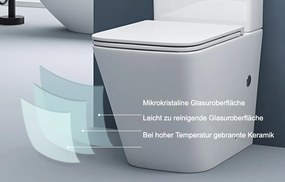 design stojící klozet DOPORRO DZ112 WC - soft close