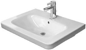 Duravit DuraStyle - Umyvadlo 65x48 cm, s přepadem, s otvorem pro baterii, WonderGliss, bílá 23206500001