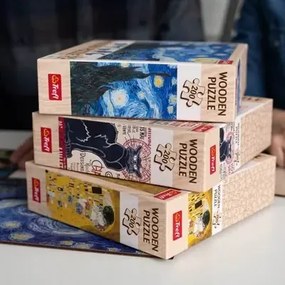 Trefl Dřevěné puzzle Art - Puzzle - Steinlen: Černá kočka, Le Chat Noi