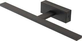 TK Lighting Černé LED svítidlo nad zrcadlo Gallery 41,5cm 12W TK18000