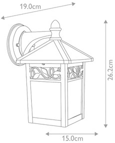 Elstead GZH-WC2 - Venkovní nástěnné svítidlo WINCHCOMBE 1xE27/60W/230V IP44
