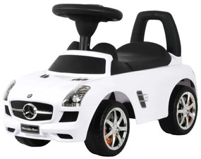 Dětské odrážedlo Mercedes SLS bílé