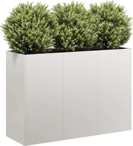 vidaXL Truhlík rezavá 120x40x80 cm [860721] Barva: Nerezová ocel