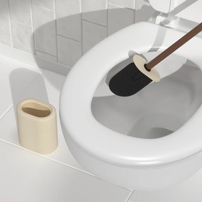 WC štětka ARGILEO volně stojící, 12 x 7,6 x 39 cm - béžový