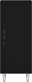 vidaXL Skříň highboard 34,5x34x180 cm kompozit [3189630] Barva: Betonová šedá