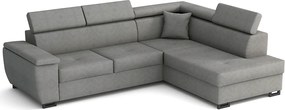 Sedací souprava Natan | 270x202 cm | PRAVÁ | rozkládací + úložný prostor | VÝBĚR TKANIN