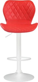 Barová židle Kyson červená