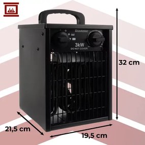 Elektrické topidlo s ventilátorem 3000 W