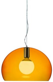 Závěsné svítidlo small Fly transparentní oranžová, Kartell - small Fly