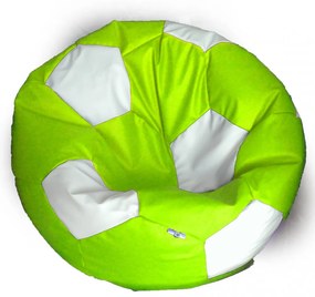 Sedací vak malá zeleno bílá fotbalový míč