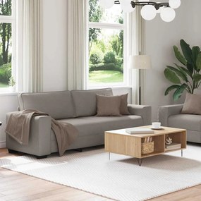 2dílná sedací souprava s poduškami taupe textil 3324737