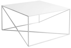 Bílý konferenční stolek CustomForm Memo, 100 x 100 cm