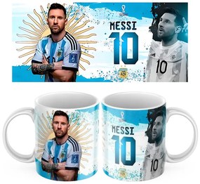 Keramický hrníček Messi Argentina
