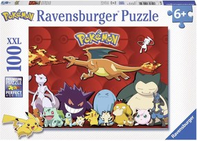 Puzzle ravensburger puzzle 109340 pokémon 100 dílků