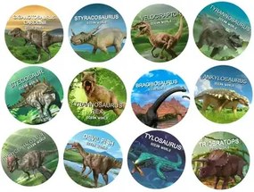 RAPPA Dinosauři mix v krabičce / Figurky / 12 ks / cca 8 cm