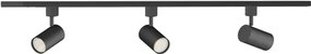 Philips - LED Stm. bodové svítidlo v lišt sys EASYLINK 3xGU10/4,7W/230V 1m černá
