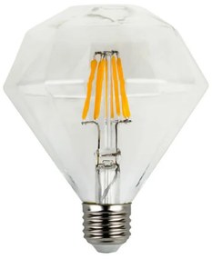 ACA DECOR LED žárovka Filament Con E27 6W, Čirá
