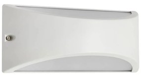 Smarter LED venkovní nástěnné svítidlo Scudo, d. 22cm Barva: Bílá