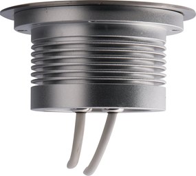 FAN LED-IRIDE-R14 Pochozí venkovní LED svítidlo IRIDE DC12/24V stříbrná, hliník, 18x1 W, RGB, stmívatelné, IP67, 114,5 x 7,3 cm - FANEUROPE