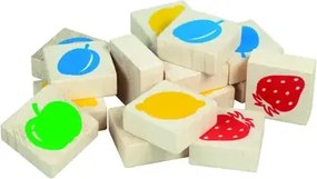 DETOA Baby sudoku / Dřevěná logická hra / 25 dílků / od 3 let