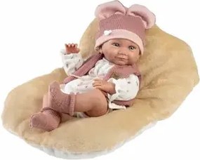 Llorens 73816 NEW BORN HOLČIČKA - realistická panenka miminko s celovi
