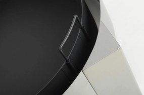 Designové ohniště FUEGO, průměr 58 cm, nerez, stříbrná