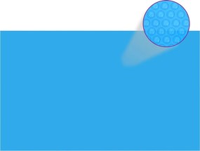 vidaXL Plovoucí PE solární plachta na bazén 500 x 300 cm [92958] Barva: Modrá