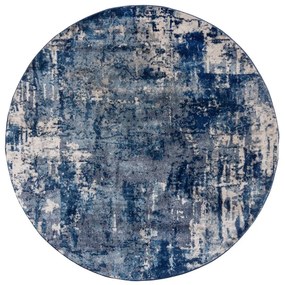 Modrý kulatý koberec ø 160 cm Cocktail Wonderlust - Flair Rugs