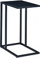 Nábytkáři ORFA SYMPHONIC D- boční odkládací stolek 45x30, lamino černé/kov černý (SYMPHONYDC) (S) (K150)