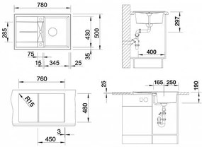 BLANCO METRA 45 S, BLA-525915