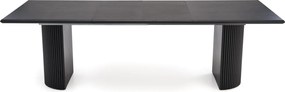 Rozkládací jídelní stůl Bolero 160/250 cm dub přírodní/černý