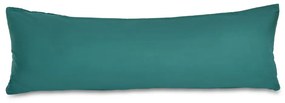 Kvalitex Saténový povlak na relaxační polštář tmavě zelený 45x120cm