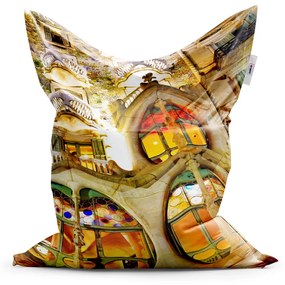 Sablio Sedací vak Classic Barcelona Gaudi Casa Batllo 1 - 200x140 cm