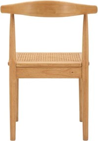Designová jídelní židle Omolara hnědá