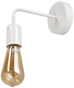 BERGE Nástěnné svítidlo LED LOFT E27 BÍLÁ