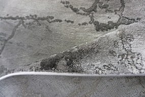 BE Koberec Elite 23282 GREY - šedý obdélníkový Rozměr: 60x100 cm
