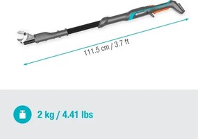 © 2026 GARDENA Akumulátorové nůžky na větve EasyCut 110/18V P4A - bez akumulátoru