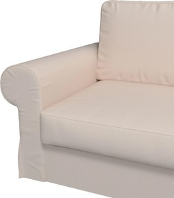 Potah na pohovku IKEA Backabro,  3-místná, rozkládací barva růžová látka pletený vzor